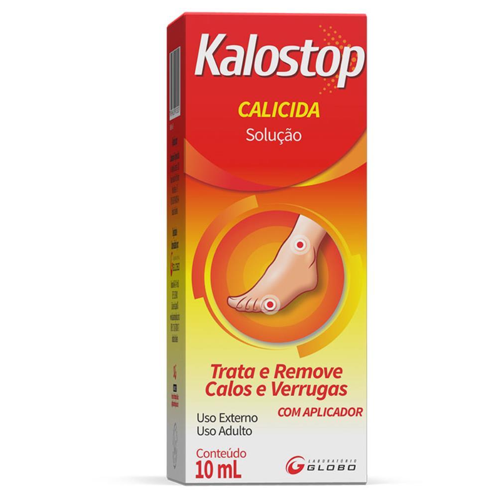 Calicida Kalostop Solução 10ml Globo