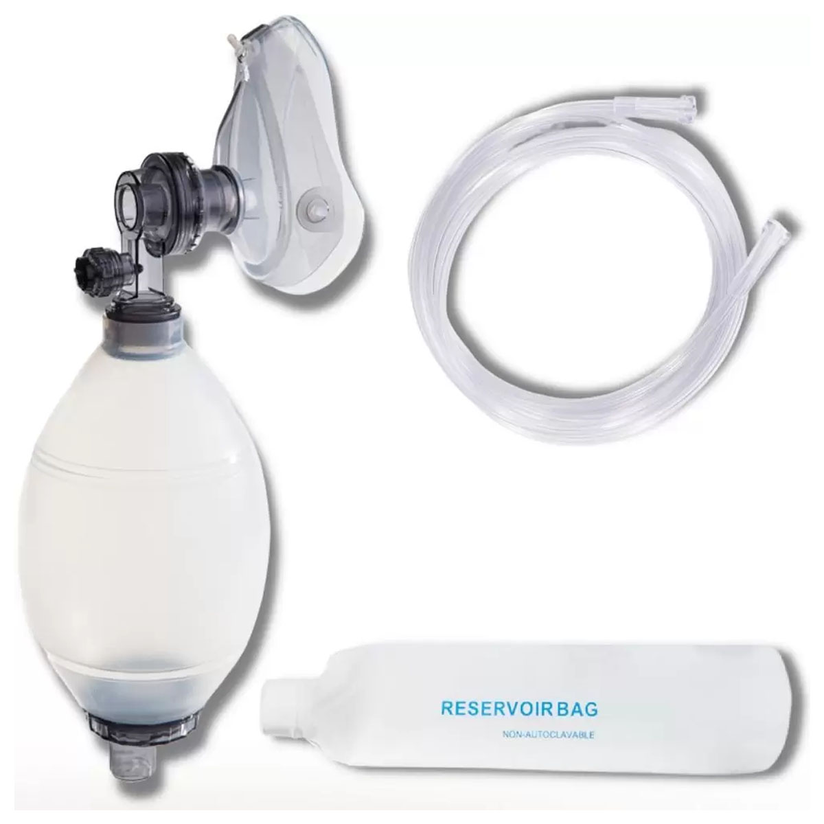 Ambu Reanimador Infantil Silicone com Reservatório Foyomed / Farmabem ...