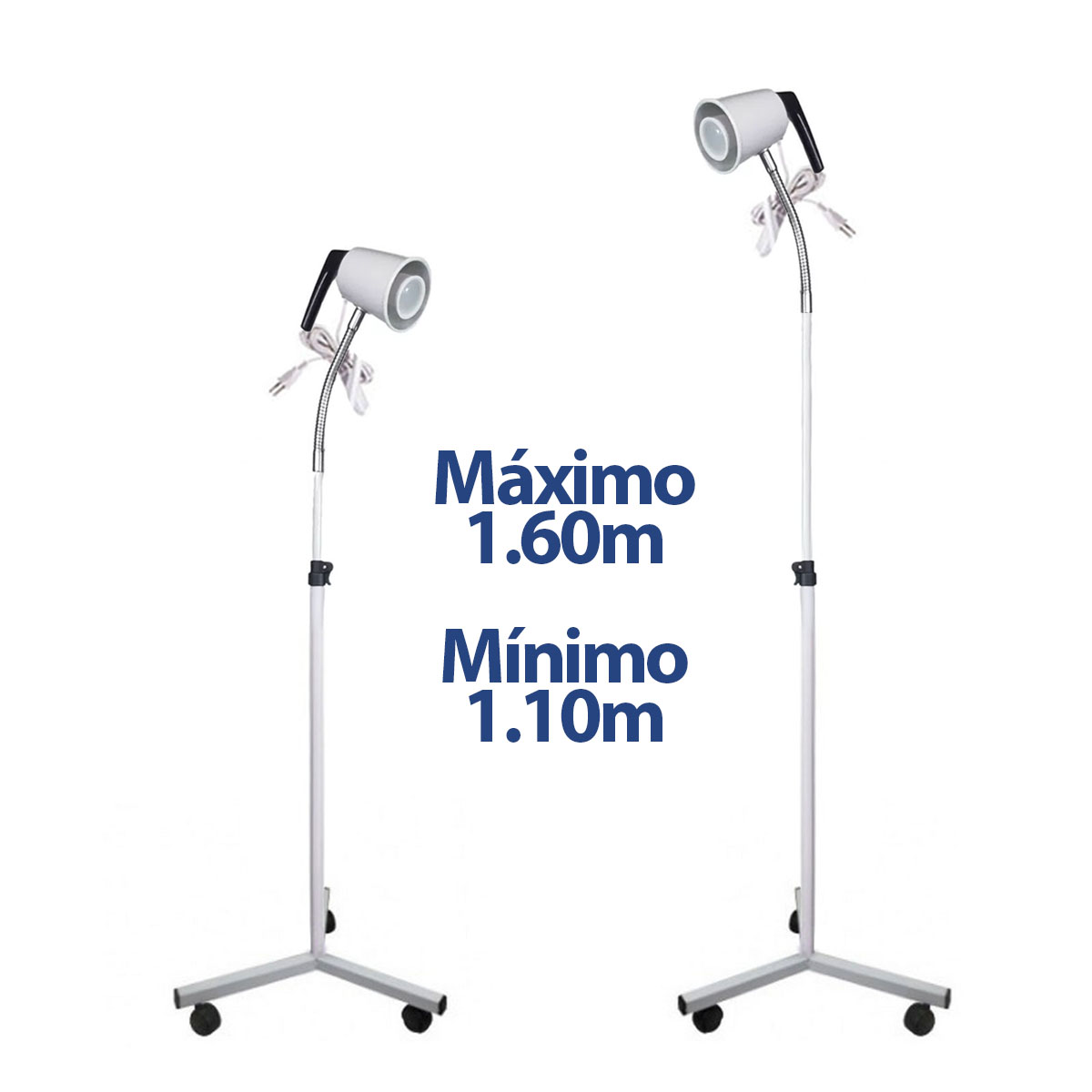 Foco Clínico Hospitalar Luz Led Refletor Ambulatorial Com Lâmpada Vagalumy