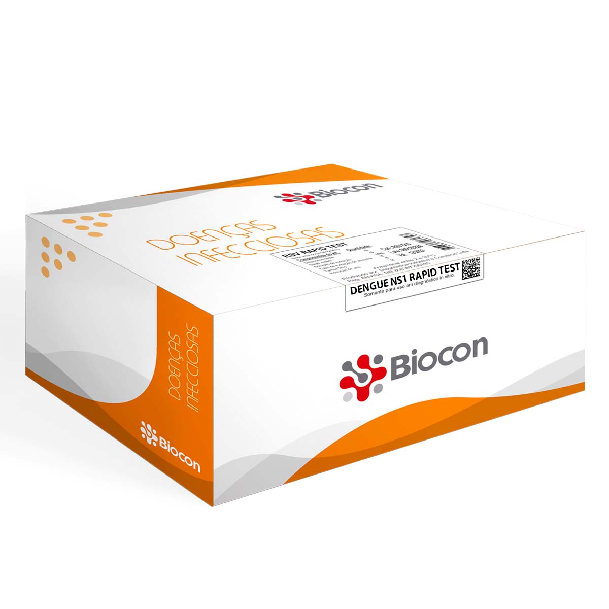 Teste Rápido Antigeno Dengue NS1 Biocon 20 Testes / Compre Aqui - Farmabem