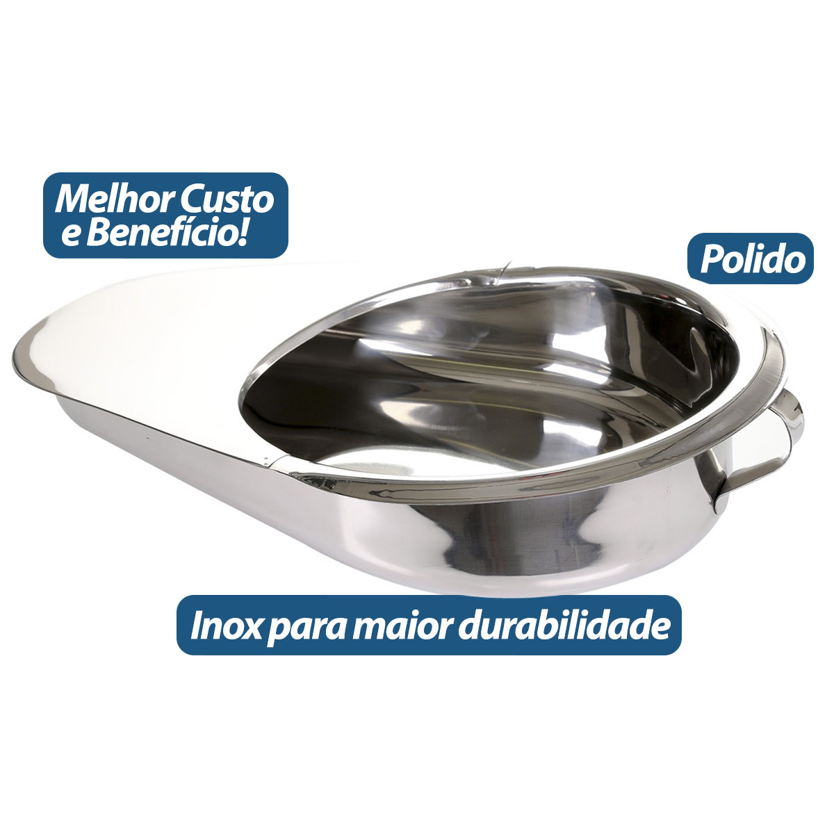 Comadre Pa Marcato Inox 40cm X 30cm Capacidade 3,5l / Compre Aqui ...