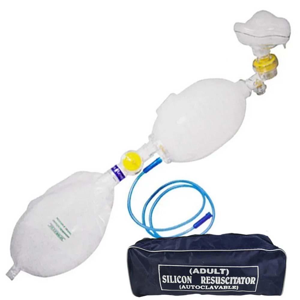 Ambu Reanimador Adulto Silicone Completo Farmatex / Compre Aqui - Farmabem